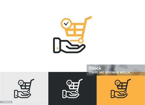 체크 마크 문양 벡터 아이콘쇼핑 카트 Ui 아이콘 벡터 고객에 대한 스톡 벡터 아트 및 기타 이미지 고객 동의 바구니