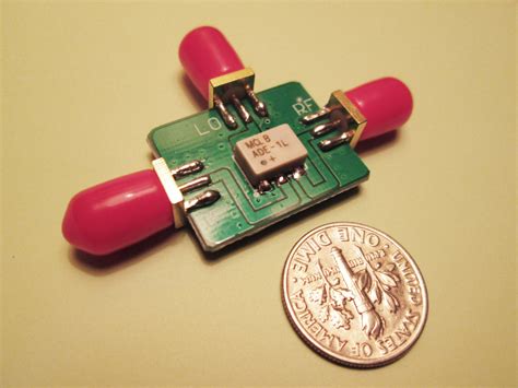 Mini Circuits Ade 1l Rf Mixer 500 Mhz From Gpio On Tindie