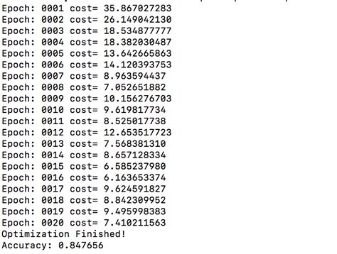 用tensorflow实现mnist 程序员大本营