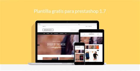 Plantilla Gratis Para Prestashop 17 Bizkick Responsive Theme