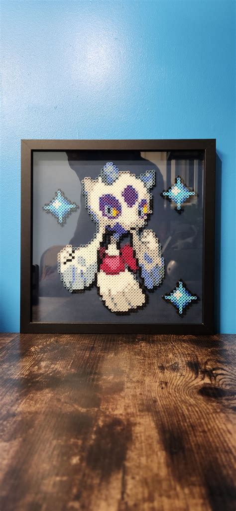 Custom Pokemon Shadowbox Perler Art Etsy