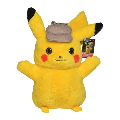Pokémon Meisterdetektiv Pikachu Real Scale Plüschfigur cm jetzt online kaufen eliveshop de