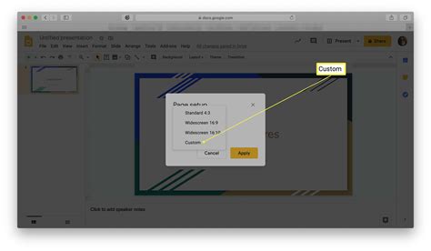 How To Change The Slide Size In Google Slides