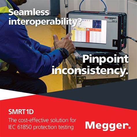 Smrt1 And Smrt 1d Single Phase Relay Test Systems Megger