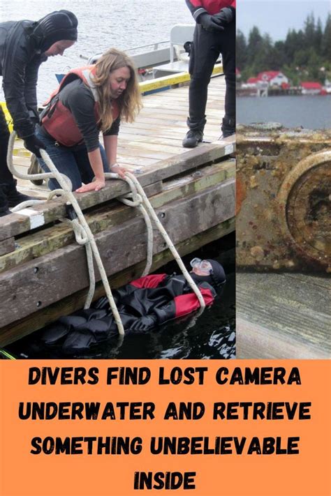 Divers Find Lost Camera Underwater And Retrieve Something Unbelievable