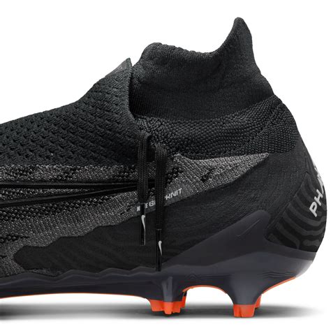Nike Phantom Gx Elite Montante Fg Noir Orange Sur Foot Fr
