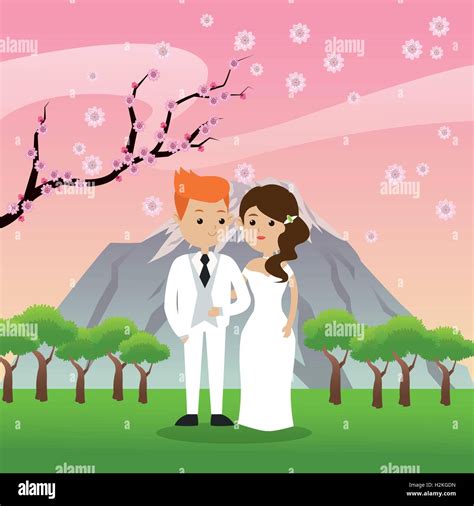 Wedding And Marriage Couple Design Stock Vector Image And Art Alamy