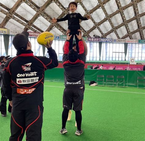 【親子でenjoy Sports♪】秋田ノーザンブレッツrfcの選手がやってくる！4 19（水）開催決定のお知らせ 秋田ノーザンハピネッツ