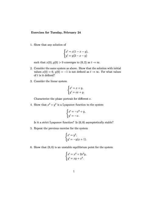 Tutorial Work Linearization Studocu