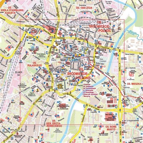 MAPA SKŁADANA RZESZOWA Sklep Wydawnictwa Piętka