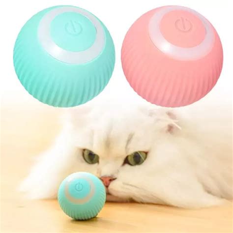 Smart Interactive Cat Toy Automatic Rolling Ball Electric Cat Kitten