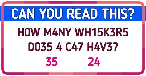 Challenge 15 Coded Riddles That Only People With A High IQ Can Crack Bright Side