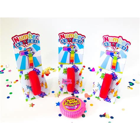 Number Blocks Gum Holder Party Favor Artofit