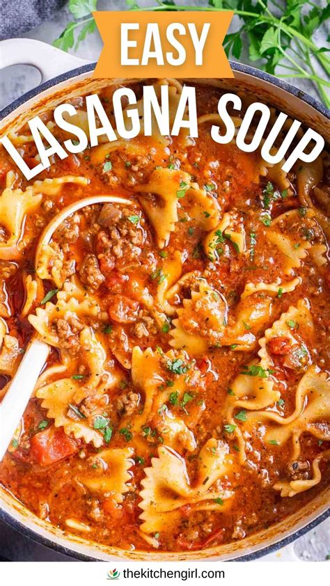 Best Lasagna Soup Recipe Artofit