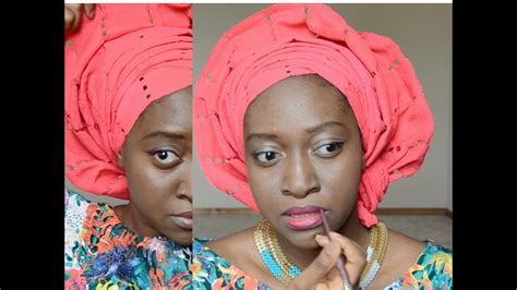 How To Tie Gele Nigerian Bridal Style Tutorial Youtube