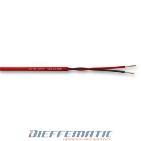 Madeja de cable betacavi frhrrns 4075 4 x 0,75 mm2 8,00 mm lszh rojo ...