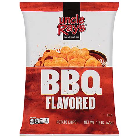 Uncle Ray S BBQ Flavored Potato Chips 1 5 Oz Buehler S