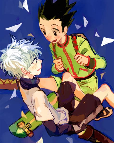 Gon Freecs And Killua Zoldyck Hunter X Hunter Hunter X Hunter Killua