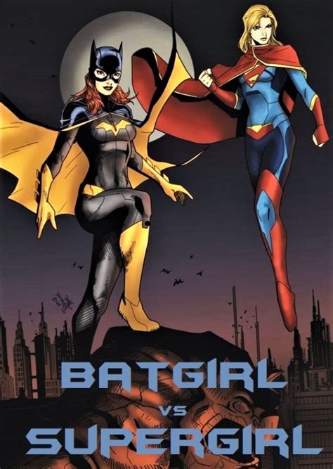 Batgirl And Supergirl Femslash