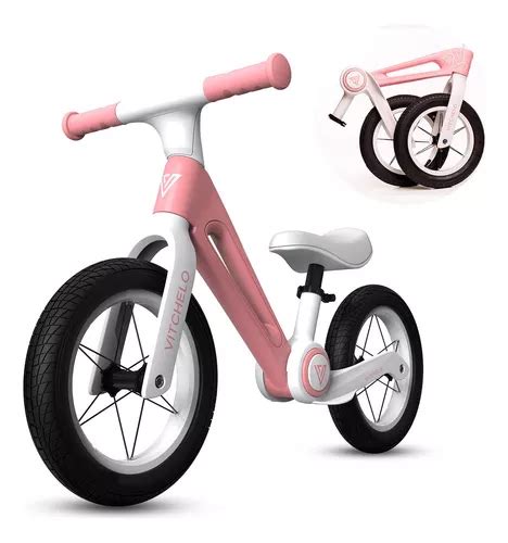 Vitchelo Bicicleta De Equilibrio Plegable De 12 Pulgadas Si Envío gratis