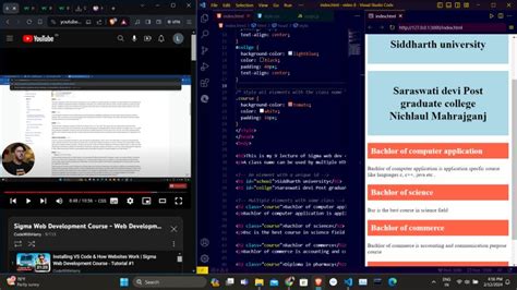 Sigma Web Dev Course Id And Class Manish Rauniyar Posted On The