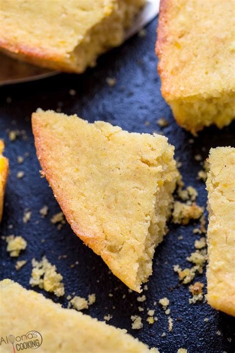 Fluffy Cornbread Recipe Recipe Recipes Corn Bread Recipe Easy