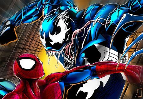 Spiderman Venom Hd Wallpaper