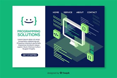 Coding Landing Page Images Free Download On Freepik