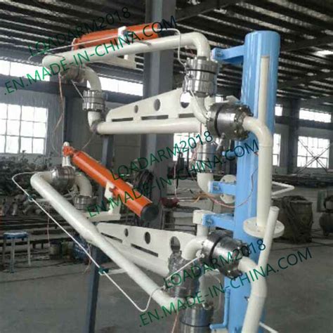 Fuel Tank Manual Dry Coupling Equipped Loading Arm Loading Arm And Spring Cylinder Balanced