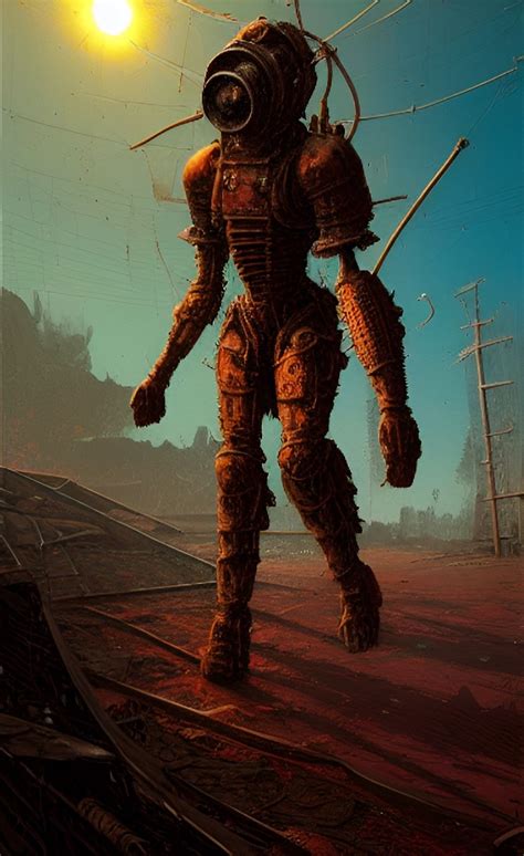 Rust Robot Style Comic And Analogue R Wombodream