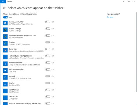 Malwarebyes Icon Missing In System Tray Taskbar Malwarebytes For Windows Support Forum