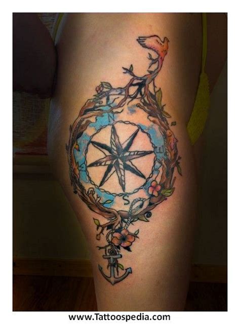 Compass20leg20tattoo202 Compass Leg Tattoo 2 Compass Tattoo Design Compass Tattoo Compass