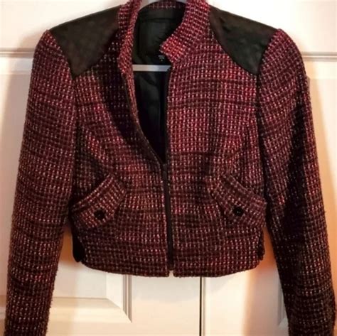 Bebe Cropped Jacket Gem