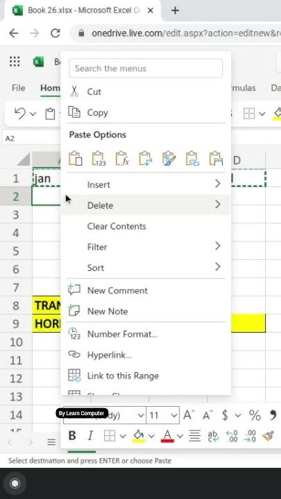 How To Transpose Data In Excel Horizontal Data To Vertical Data In