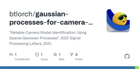 GitHub Btlorch Gaussian Processes For Camera Model Identification