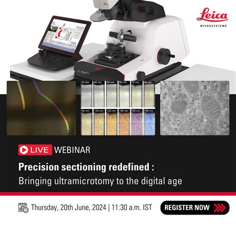 Leica Microsystems On Linkedin Precision Sectioning Redefined Bringing Ultramicrotomy To The