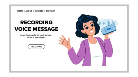 smartphone recording voice message vector 26115094 vector art at vecteezy