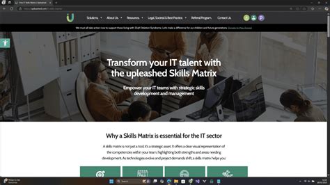 Free It Skills Matrix Upleashed