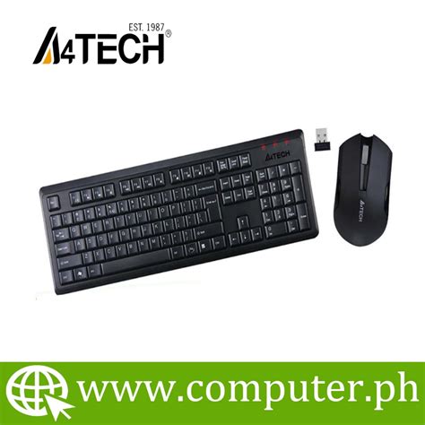 A TECH N Wireless Desktop Keyboard Mouse Combo Shopee Philippines