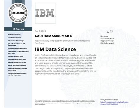 gautham saikumar on linkedin datascience ibm machinelearning