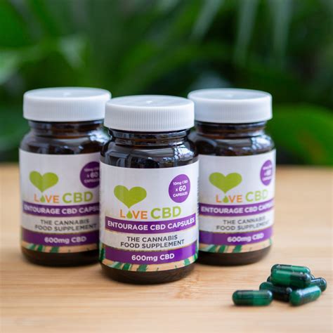 Cbd Capsules Entourage Range Made In Britain