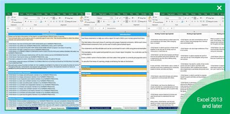 Nursery Report Writing Examples Pre School Statement Bank