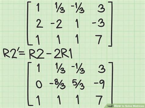 How To Solve Matrices With Pictures WikiHow
