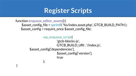 Custom Gutenberg Block Development In React Ppt
