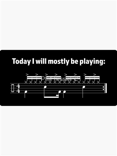 Drum Music — Funk Groove Sticker For Sale By C N Designs Redbubble