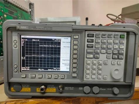 Agilent Spectrum Analyzer For Laboratory Model Name Number E4408B At