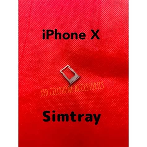 IPhone X SIMTRAY SIMSLOT SIM TRAY SIM HOLDER Shopee Philippines