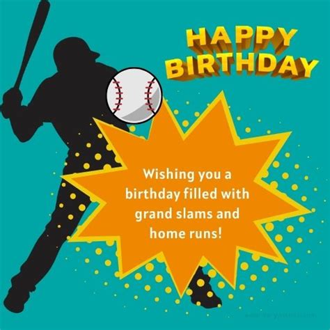 330 Happy Baseball Birthday Wishes Special Sporty Greetings Very Wishes