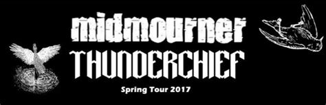 Midmourner And Thunderchief Announce Us Spring Tour Dates ⋆ Riff Relevant