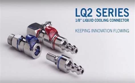 Cpc Lq2系列电子设备液体冷却快速接头 Cpc Lq2 Series Quick Disconnect Couplings Cpc